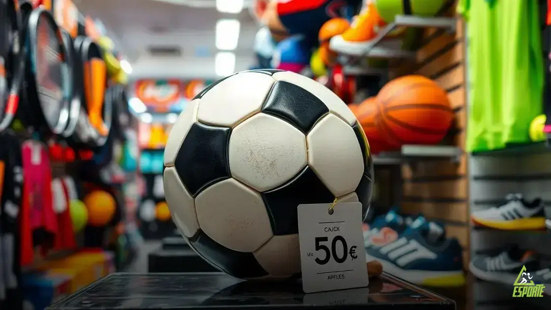 bola de futebol comprar: descubra as melhores opções hoje