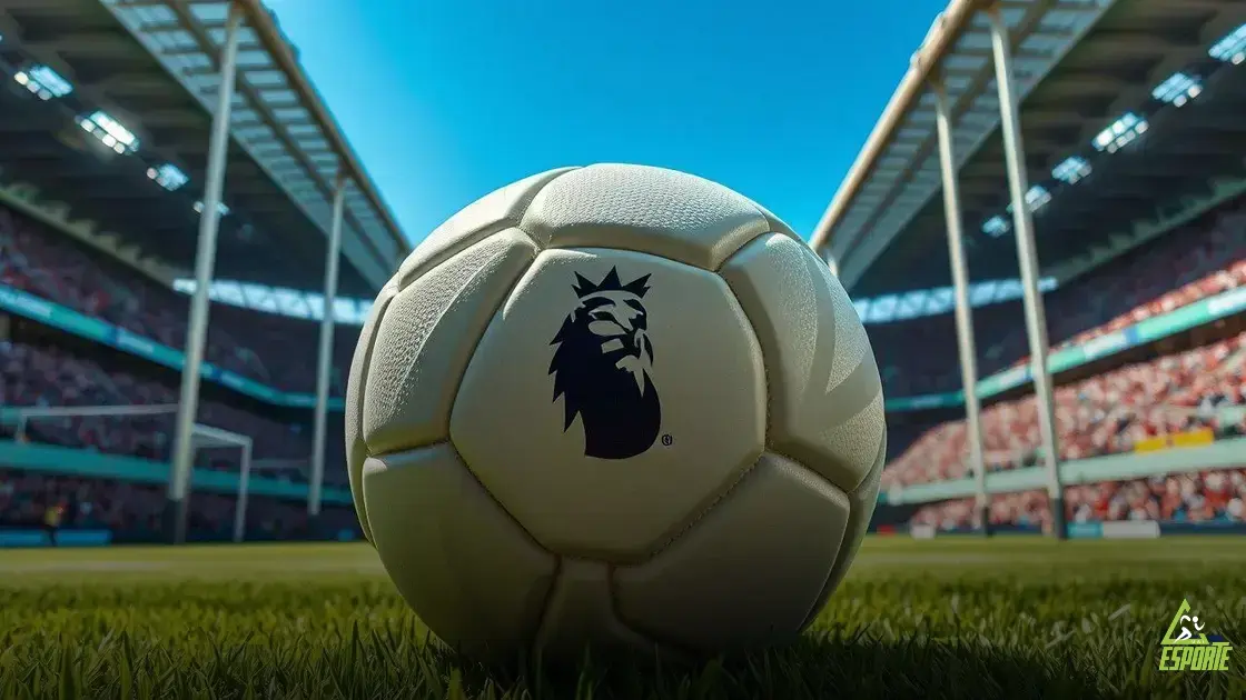Bola de futebol Premier League: segredos que você não conhece